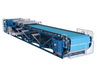 China Continuous Vacuum Belt Filter With Variable Speed Drive 20M2 Filtration Area for sale
