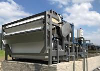 China 20M2 Horizontal Belt Filter Stainless Steel Solids Liquid Separation for sale
