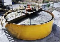 China Gravity Sedimentation Carbon Steel Thickener Equipment 5.5-22kw Motor Power for sale