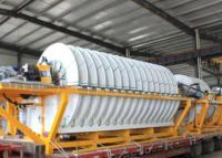 China Low Maintenance Ceramic Disc Filter 7.5 Kw Continuous Rotary Disk Filter for sale