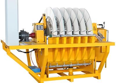 China Vertical Rotary Disc Filter Polypropylene Sludge Disk Filter Wastewater Treatment for sale