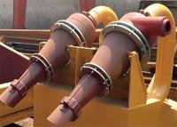 China Mining Desanding Hydrocyclone Wastewater Treatment 0.03MPa 750mm Blue Desanding Cyclone for sale