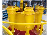 China Anti Corrosive Desanding Hydrocyclone 750mm ID 400-500 m3/h Wastewater Treatment Rubber Lining for sale