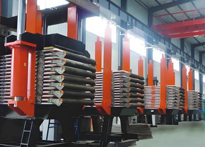 China Width 5.5m Plate Press Filter 3m Stacked Water Filter Press Machine for sale