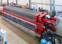 China Steel Frame Square Vacuum Filter Press Process Treatment Sludge Filtration for sale