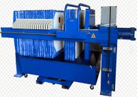 China Steel Frame Square Vacuum Filter Press Process Treatment Sludge Filtration for sale