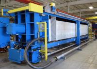 China PLC Plate And Frame Filter Press For Sludge Dewatering Vertical Installation for sale