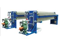 China 30mm Cake Chamber Press Filter 20-100 sqm Filter Area for Sludge Treatment for sale