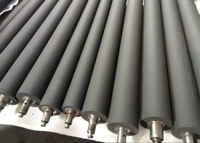 China Belt Conveyor Roller 50mm Diameter Alloy Steel Shaft Belt Supporting Roller for sale