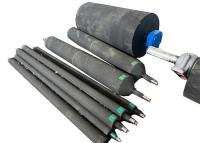 China Multiple Labyrinth Seal Belt Conveyor Roller Round Alloy Shaft Design for sale