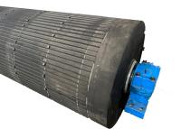 China Customizable Tapered Conveyor Roller Low Noise Round Shaft Belt Supporting for sale