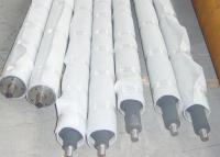 China Shaft Type Belt Conveyor Roller Round Rubber Lining Conveyor Belt Drive Rollers for sale