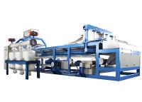 China UNIVEE U-HVBF Horizontal Belt Filter 15m2 Vacuum Slurry Dewatering System for sale