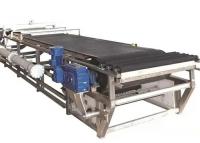 China Stainless Steel PLC Controlled Horizontal Belt Filter for Counter Current Washing Process for sale