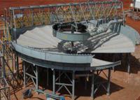 China Diameter 12m Sedimentary Thickener Equipment Steel Rake Arm 5.5kW Motor Driving for sale