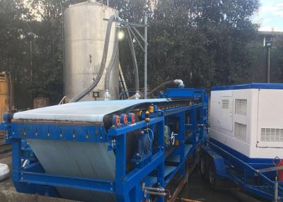 China High Efficiency Vacuum Belt Filter 10-1000 M2 Solid Liquid Separator Continuous Dewatering for sale