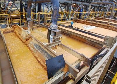 China SBR Conveyor Medium Vacuum Belt Filter 2400mm Width Sludge Filtration Process for sale