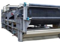 China 1800mm Wide Vacuum Belt Filter Sludge Filtration PLC Control System for sale