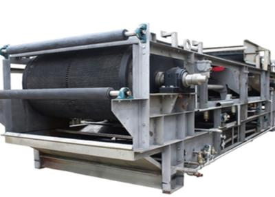 China PLC Control Vacuum Belt Filter Continously Operation Sludge Treatment Filtration Equipment for sale