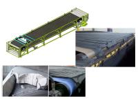 China 3600mm Wide Steel Frame Support Vacuum Belt Filter for Slurry Filtration 2-12m2 Area for sale