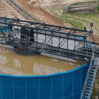 China UNIVEE U-TE-25 10 kW High Rate Thickener 25m Diameter Slurry Treatment Equipment for sale