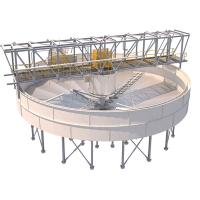China Mild Steel Fabricated Thickener Equipment Flocculant Agent Gravity Function Application for sale