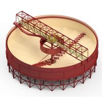 China Diameter 10M Steel Frame Thickener Equipment Flocculant Settling Device for sale