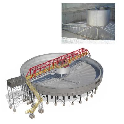 China Dia 12m Sedimentary Thickener Equipment 5.5kW Motor Driving Strong Rake Arm Thickening for sale