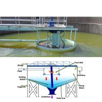 China Dia 12m Sedimentary Thickener Equipment 5.5kW Motor Driving Strong Rake Arm Thickening for sale