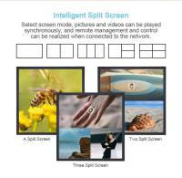 China 52.3 Inch Square LCD Monitor Screen Panel Wall Mounted For Indoor Advertising for sale