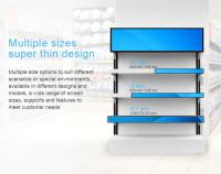China Commercial 24 Inch Stretched Bar LCD Panel Monitor For Supermarket Shelves for sale