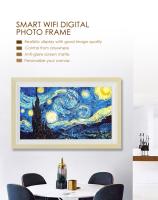China Wifi NFT Slideshow Smart Digital Photo Frame Picture 8x10 for sale