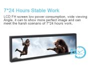 China Digital Stretched Bar LCD Display Monitor 1920x540 OEM for sale