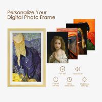 China Acrylic NFT Smart Digital Photo Frame Poster Advertising Display ODM for sale