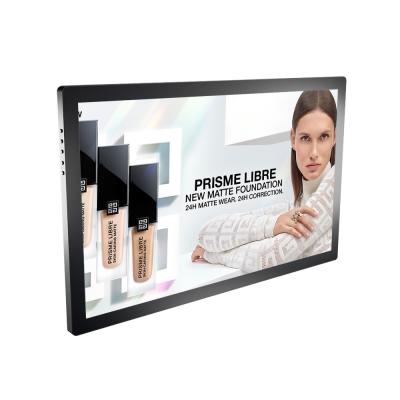 China 64MB Wall Mounted Digital Signage Poster 24 Inch LCD Monitors Display for sale