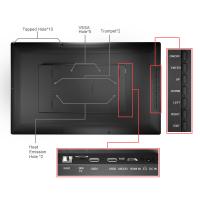 China 27 Inch Portable Monitor Touchscreen Wall Mount For Restaurant Advertising for sale