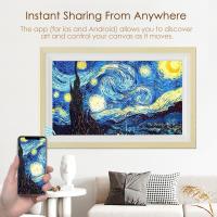 China Wall Mounted 4K Photo Digital Frame Wifi 65 Inch for sale