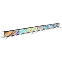 China Stretched Bar and Media Player LCD Shelf Display for Supermarket Advertising 35 Inch for sale
