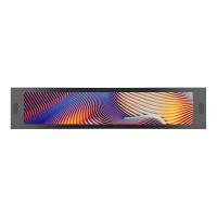 China 28 inch Supermarket Ultra Advertising Display LCD Monitors With Flexible Installation for sale