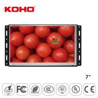 China 7Inch Frameless Monitor Touch Open Frame LCD Advertising Display 1024x600 for sale