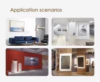 China Acrylic Electronic Digital Photo Frame Wall Mounted Autoplay For Pictures 10Inch for sale