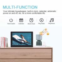 China Acrylic Electronic Digital Photo Frame Wall Mounted Autoplay For Pictures 10Inch for sale