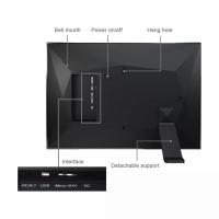 China Acrylic Electronic Digital Photo Frame Wall Mounted Autoplay For Pictures 10Inch for sale