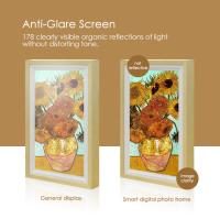 China 32Inch NFT LCD Signage Display Digital Photo Frame Wall Mounted 350cd/M Brightness for sale