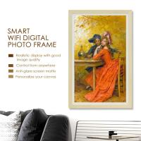 China WiFi 43Inch LCD Signage Display Digital Artwork Frame 16GB for sale