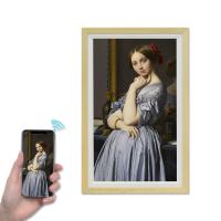 China 49Inch Slideshow Digital Photo Display Screen Picture Frame For Museum for sale