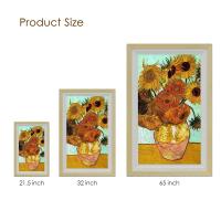 China Smart Video Digital Picture Frame Wifi Android OS Photo Display Screen 65 Inch for sale