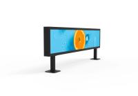 China Bluetooth Stretched Bar LCD Display 3840x1080 Screen USB/HDMI/TF 450cd/M2 Brightness for sale