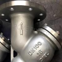 China Carbon Stainless Steel Y Type Water Strainer Filter DN80 PN16 for sale