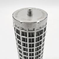 China Sintered SS Stainless Steel Metal Filter Cartridge 50um PF-25-3-E-V-0 PF-15-3-E-V-O for sale